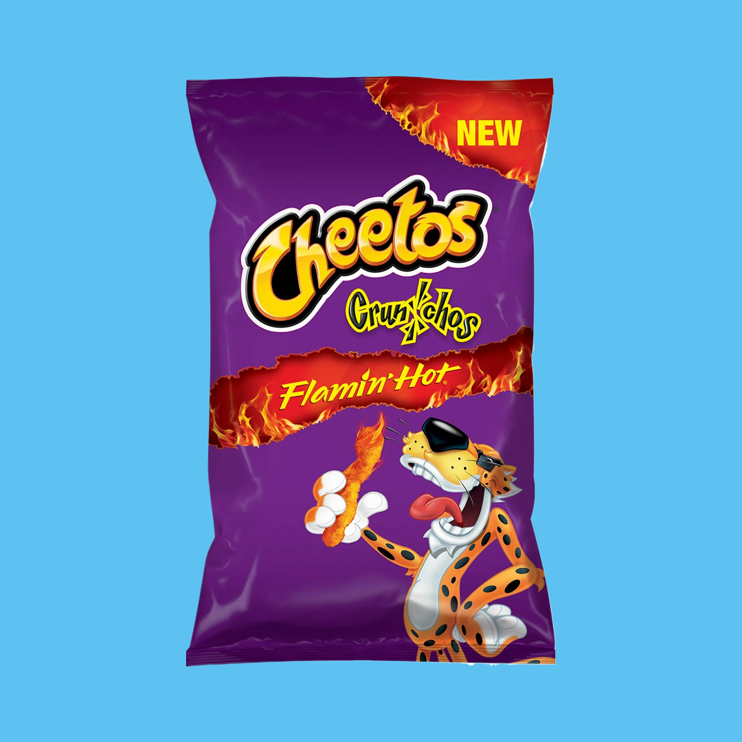 Cheetos - crunchos flamin hot 80g – Unicorn Candy